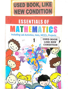 ESSENTIALS OF MATHEMATICS Class-1 (Old Book): Buy ESSENTIALS OF ...