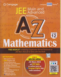 Cengage Jee Main And Advanced A To Z Mathematics For Class - 12,: Buy ...