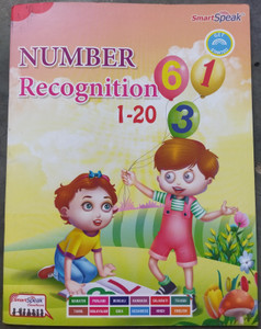 NUMBER Recognition 1-20, Writing Book, Activity, Learning Book,: Buy ...