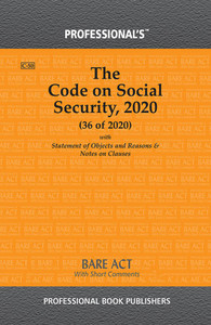 Code On Social Security, 2020 With Statement Of Objects And Reasons ...