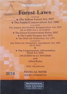 Professional's FOREST LAWS - BARE ACT - Latest 2024 Edition **BUY ...