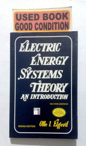 Electric Energy Systems Theory An Introduction (Old Book): Buy Electric ...