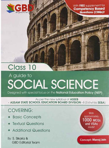 Gbd: A Guide To Social Science For Class 10 In English Medium: Designed ...