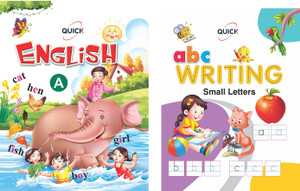Quick ALPHABET A & ENGLISH SMALL LETTER WRITING COMBO Books To Learn ...