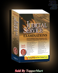 Judicial Service Examinations ( Solved Mcqs With Exhaustive ...