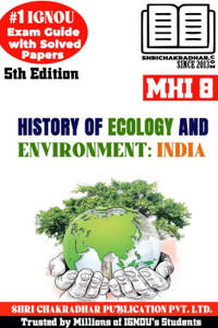 IGNOU MHI 8 Help Book History Of Ecology And Environment: India (5th ...