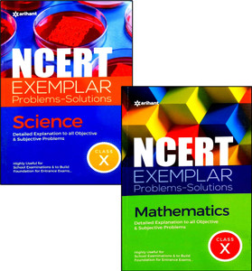 (Combo Pack) Arihant 10th NCERT Exemplar Problem Solution Science And ...
