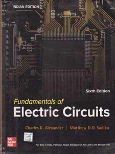 Fundamentals Of Electric Circuits [ 6 Th Edition] By Charles K ...