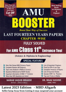 AMU Booster 11th Science Stream For Eleventh Entrance Chapterwise ...
