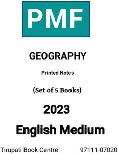 PMF GEOGRAPHY Printed Notes Oceanography,Human Geography,Economic ...