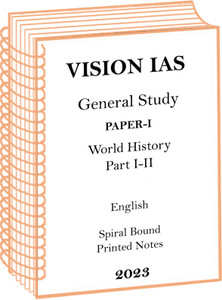 World History Vision IAS Notes For Mains 2023 In English: Buy World ...