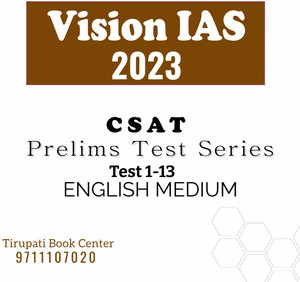 Vision IAS CSAT (Paper-2) Prelims Test Series 2023: Buy Vision IAS CSAT ...