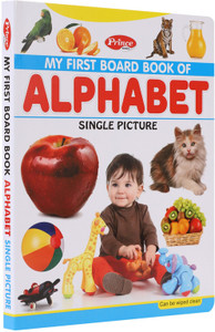 My First Board Books Alphabet ABC | Big Size Board Book For Children's ...