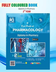 Pharmacology - Fully Coloured Book For D. Pharma 2nd Year (As Per Pci ...