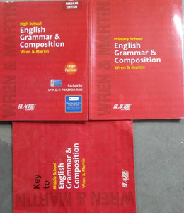 High School English Grammar And Composition + Primary + Key To Middel ...