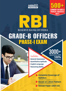 RBI Grade-B Officers Phase-I Exam 2023 (English Printed Edition) By ...