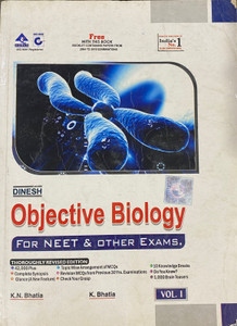 Dinesh Objective Biology Only Vol 1 & 3: Buy Dinesh Objective Biology ...
