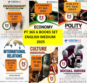 Vision Ias Pt365 2025 (6 Bookset) English Medium Photocopy: Buy Vision ...