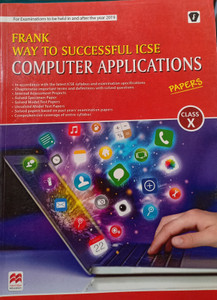 Frank Way To Successful Computer Applications Papers Class 10: Buy ...