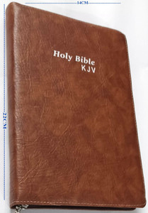 Holy Bible English KJV / Medium Size- Yellow Color Shade Paper: Buy ...