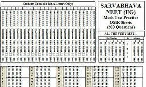 Neet Practice Omr Sheets (101): Buy Neet Practice Omr Sheets (101) by S ...