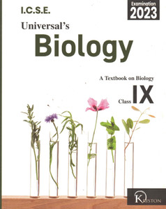 Icse Universal's Biology A Textbook On Biology For Class Ix: Buy Icse ...