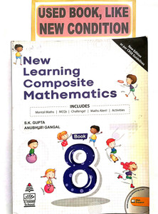 NEW LEARNING COMPOSITE MATHEMATICS Class-8 (Old Book): Buy NEW LEARNING ...