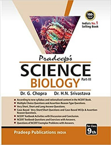 Pradeep's Science Biology Part - III For Class 9 - Examination 2022-23 ...