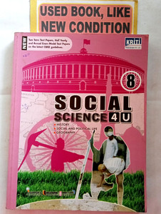 Social Science 4u Class-8(Old Book): Buy Social Science 4u Class-8(Old ...