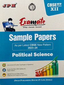 JPH Examate Class 12 Political Science Sample Papers Exam 2024 Based On ...