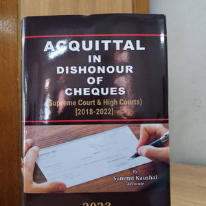Supreme Law House, Acquittal In Dishonour Of Cheques (Supreme Court ...