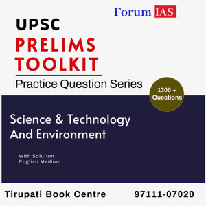 Forum IAS UPSC Prelims Toolkit Pratice Question Series 1300+ Questions ...