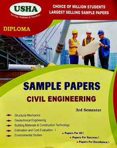 Usha Sample Papers Civil Engineering 3rd Semester Diploma: Buy Usha ...