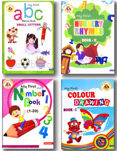 Kalyani English Combo Book Set For Nursery Kids (Small Abc Writing ...