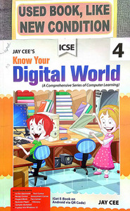 ICSE KNOW YOUR DIGITAL WORLD Class-4 (Old Book): Buy ICSE KNOW YOUR ...