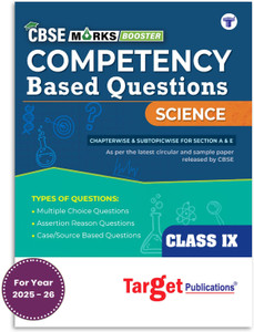 CBSE Class 9 Science Competency-Based Questions Book (Exam 2026 ...