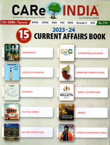 Care India -Current Affairs |15 Months, 2023-24| For KPSC.UPSC.KEA.PSI ...