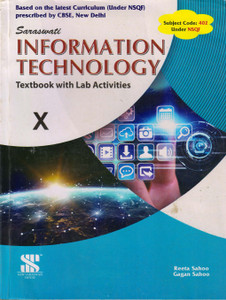 Saraswati Information Technology For Class - 10 (Cbse Textbook With Lab ...