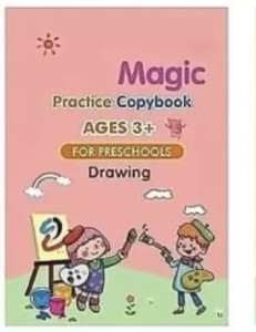 Magic Practice Copybook For Kids - Handwriting Practice For Kids, Sank ...