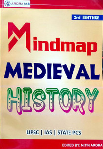 Medieval History COLOUR MindMap (Mind Map) For UPSC/IAS/State PCS ...