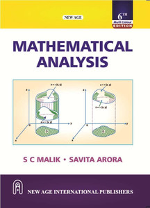 Mathematical Analysis: Buy Mathematical Analysis by S C Malik S Arora ...