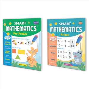 Smart Mathematics (Pre-Primer) and (Primer) Book for Kids : Maths ...