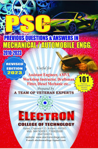Psc Previous Questions And Answers In Mechanical / Automobile ...