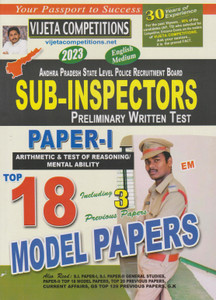 AP SUB-INSPECTORS Paper-I Arithmetic & Test Of Reasoning/Mental Ability ...