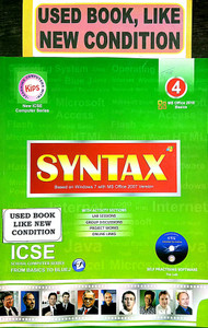 ICSE SYNTAX Class-4 (Old Book): Buy ICSE SYNTAX Class-4 (Old Book) by ...