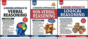 COMBO OF THREE BOOKS A Modern Approach To Verbal , Non-Verbal Reasoning ...