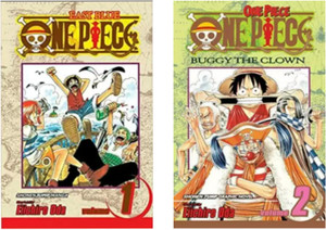 One Piece Vol 1 + One Piece Vol 2 Comic 2 BOOKS SET (Paperback, Author ...