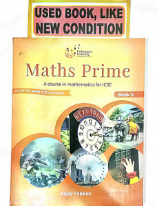 ICSE MATHS PRIME Class-5 (Old Book): Buy ICSE MATHS PRIME Class-5 (Old ...