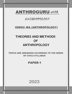 IGNOU MA Theories And Methods Of Anthropology Notes English For Mains ...