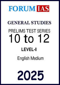 Level-I 10 To 12 PT Test Series By Forum IAS In English For Prelims ...
